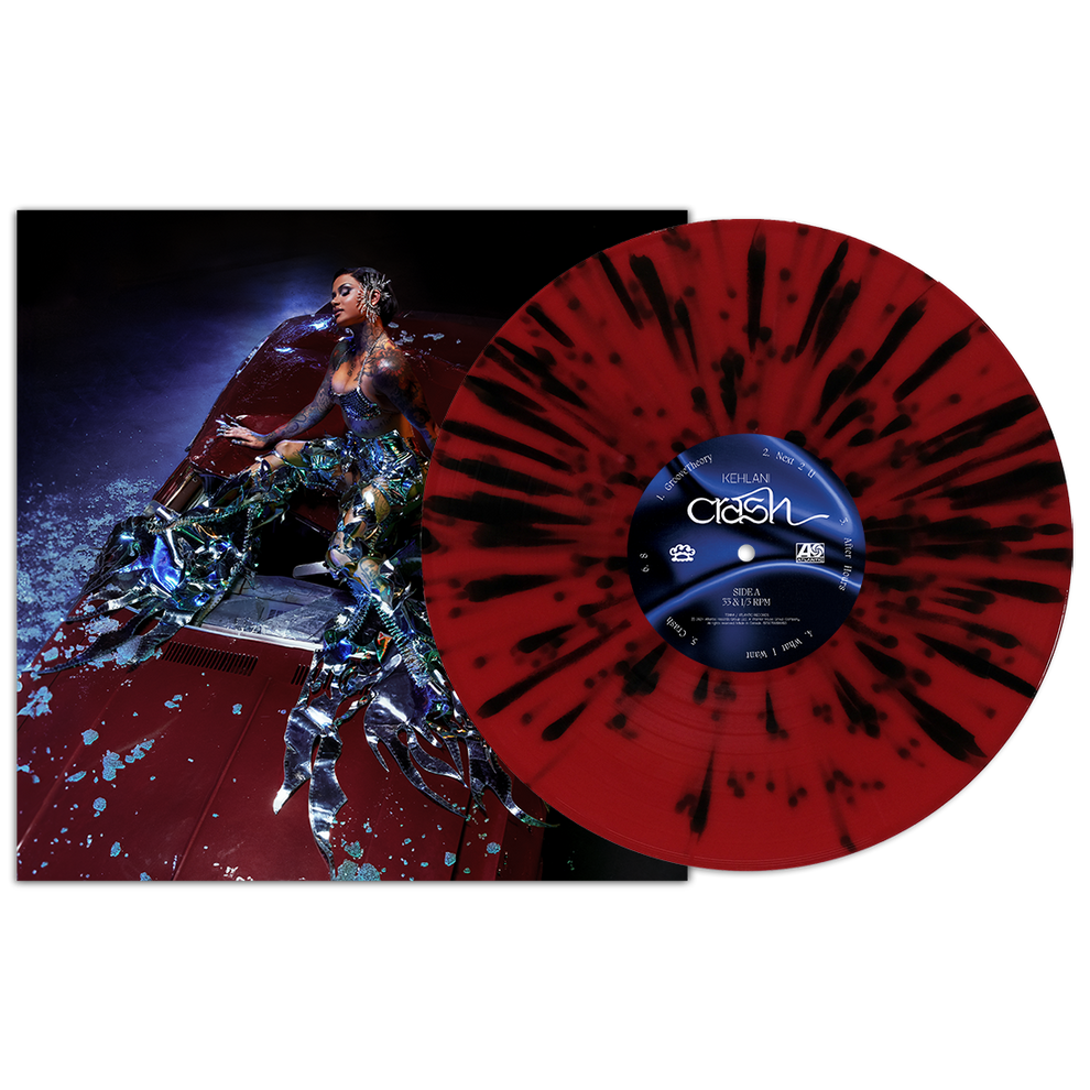 Crash Limited Edition Red with Black Splatter Vinyl – Kehlani